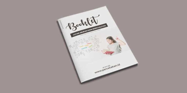Harga Cetak Booklet - Lima Warna Offset Printing